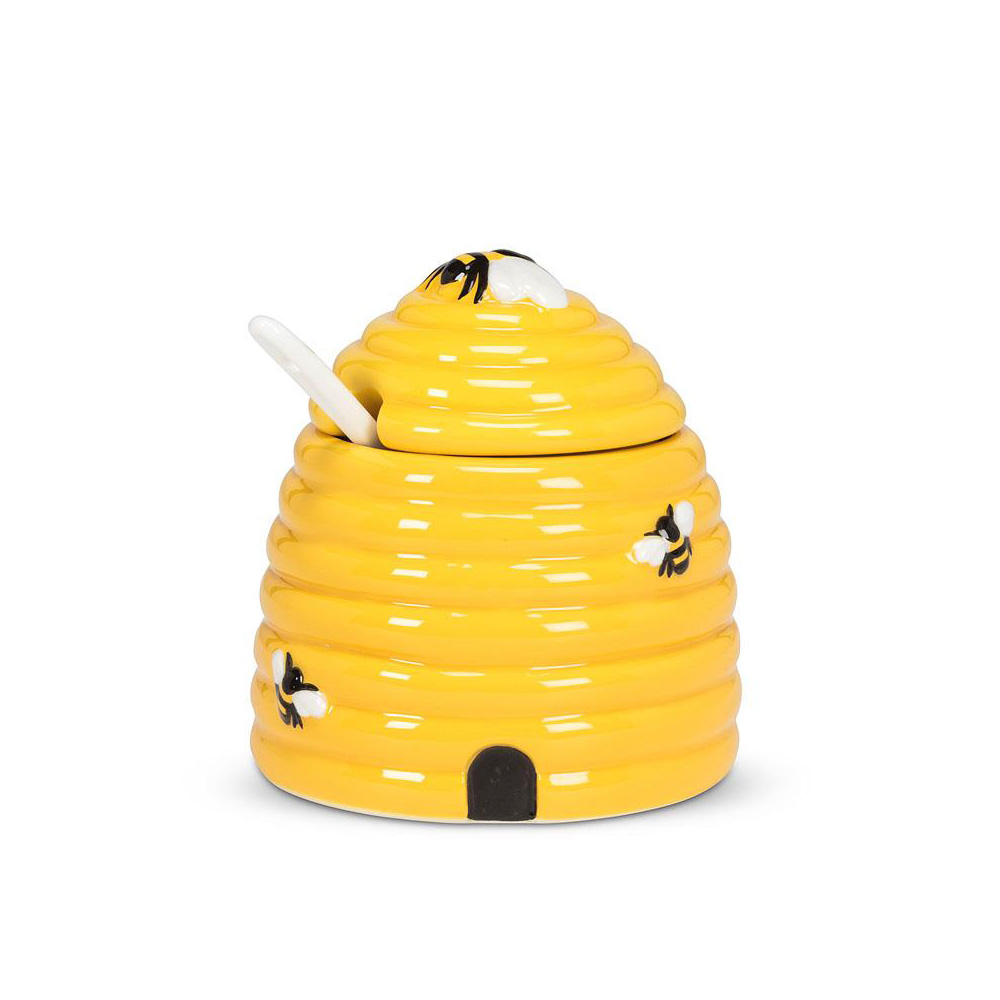 Abbott – Beehive Covered Jar with Spoon – Quincaillerie Dante